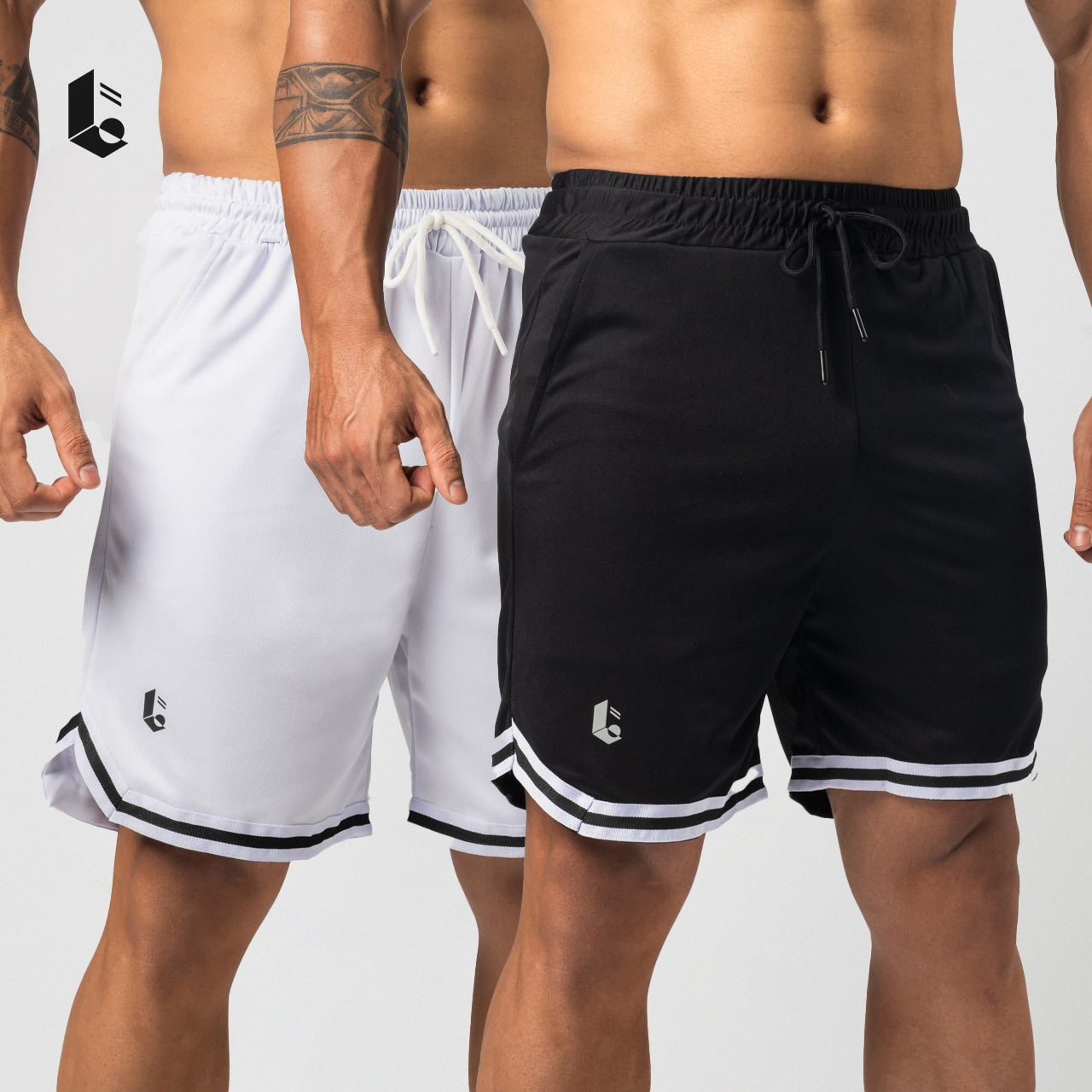 Grit Short Pants - Black/White/Dark Grey/Light Grey/Navy